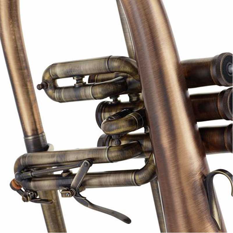 Flugelhorn Adams F1 Brass Antique Finish - Sanganxa.com