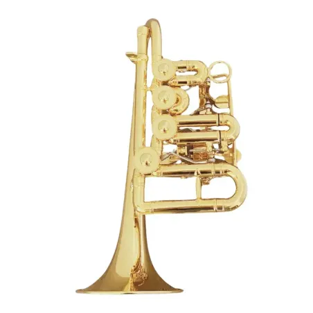 Trompete Piccolo Oberrauch Vivaldi Latão Bruto