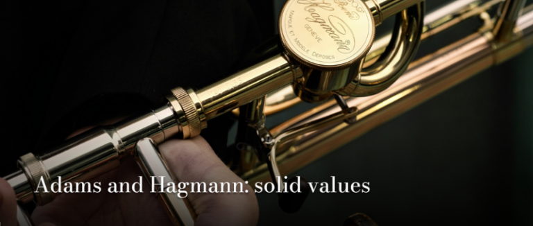 Trombones Adams, fabricación artesanal - Tienda de instrumentos ...