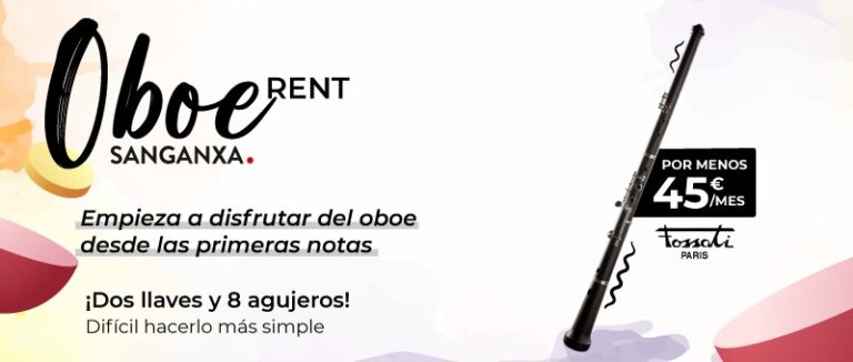 Oboe Rent, tu nuevo Fossati por 45€ al mes - Tienda de instrumentos ...